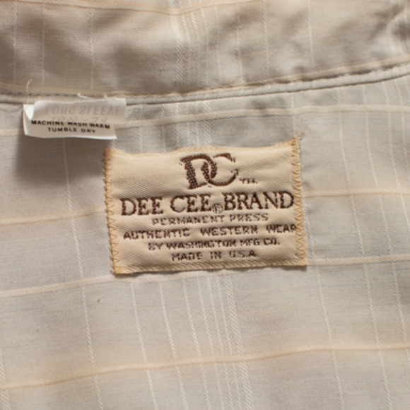 Dee Cee | Shirts | Vintage Western Button Up Shirt | Poshmark